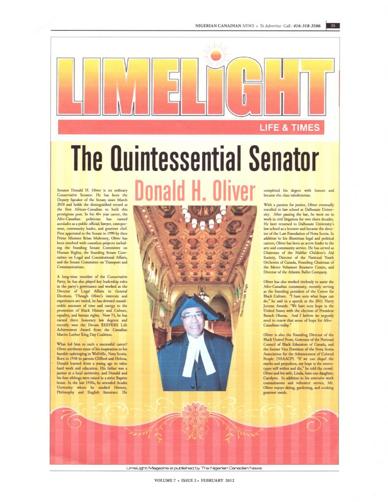 Newspapers and Magazines - The Life and Times of Honorable, Dr. Donald ...